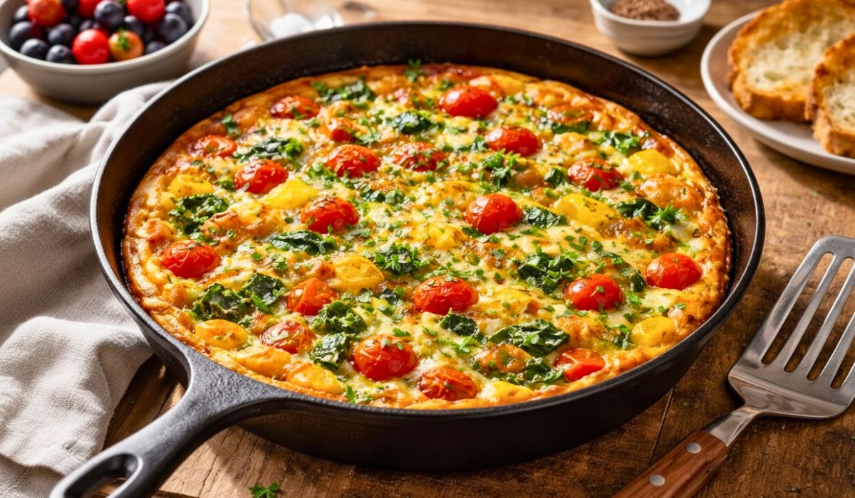 Martha Stewart Breakfast Frittata Recipe - Zoey Cooks