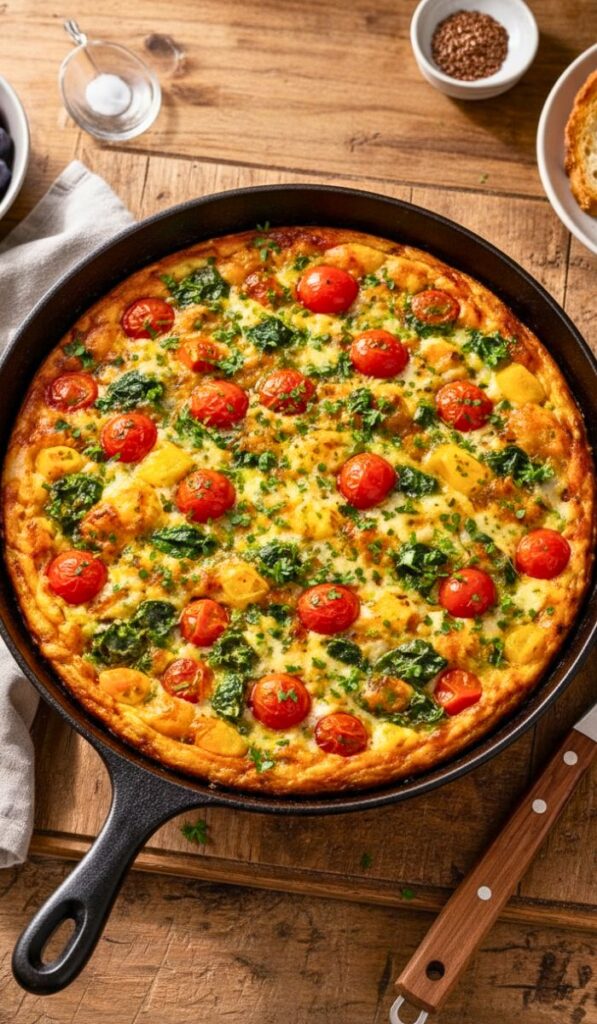 Martha Stewart Breakfast Frittata Recipe - Zoey Cooks
