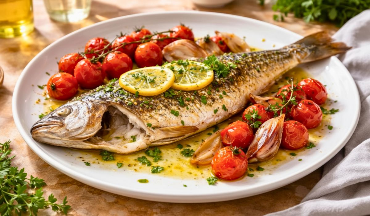 Branzino Fish Recipe - Zoey Cooks