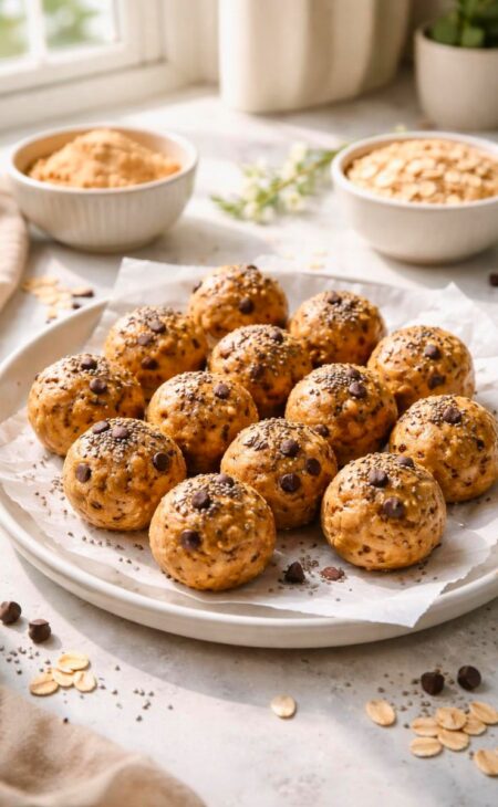 Low-Calorie PB2 Protein Balls Recipe - Zoey Cooks