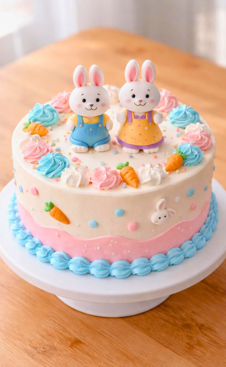Max and Ruby Cake Recipe - Zoey Cooks
